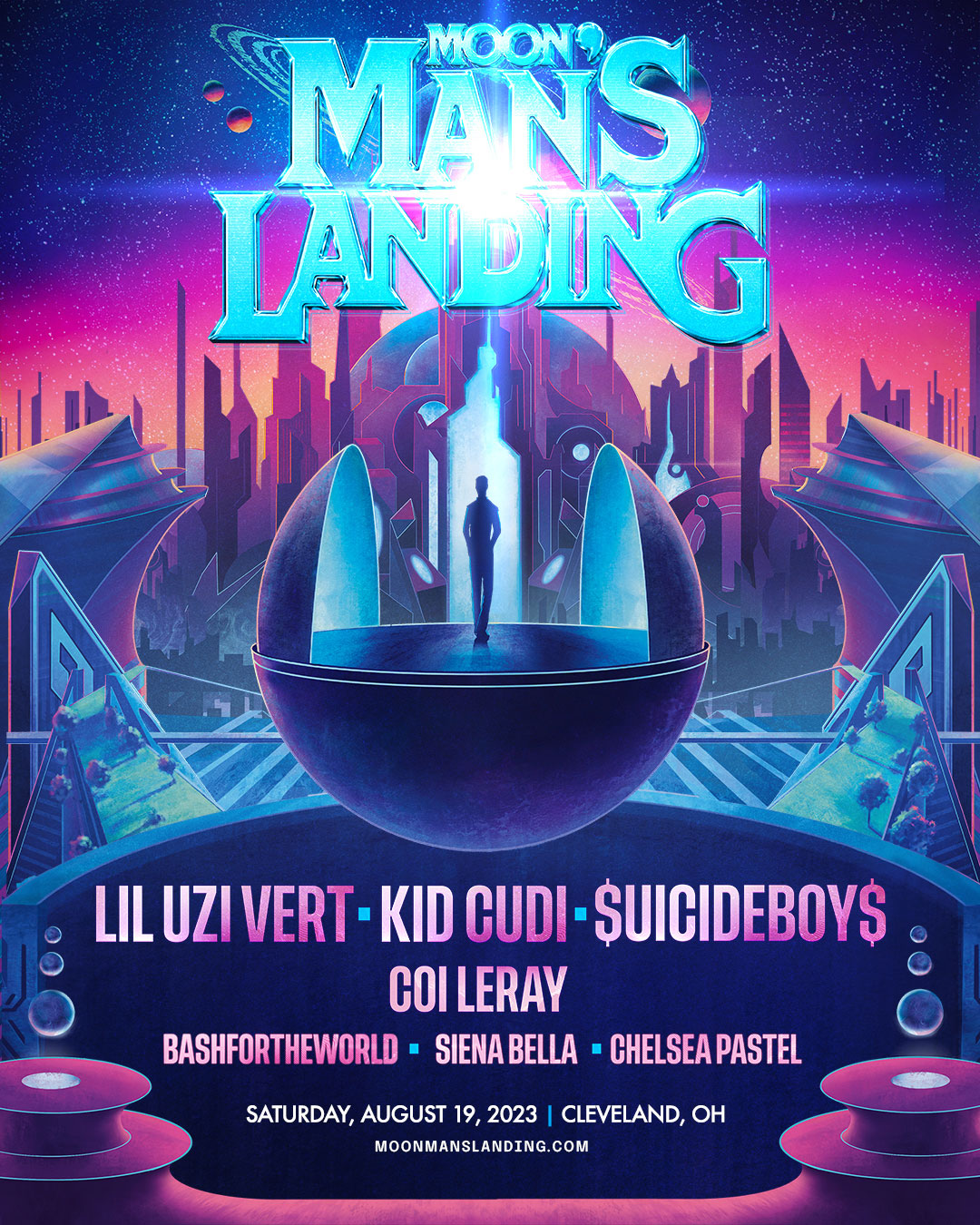 Moon Man's Landing - 8.19.23 | CLEVELAND, OHIO